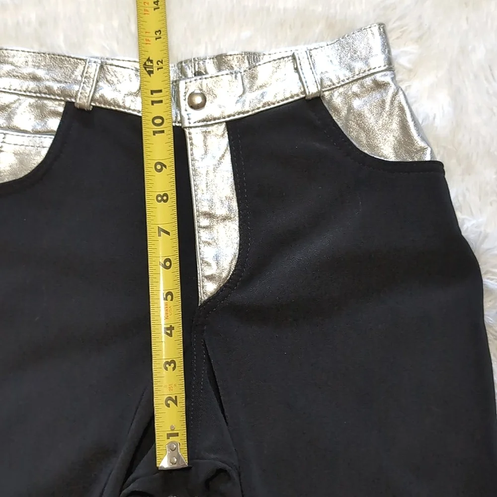 Vintage | Pants & Jumpsuits | 8s Vintage Twins Genuine Silver Metallic ...